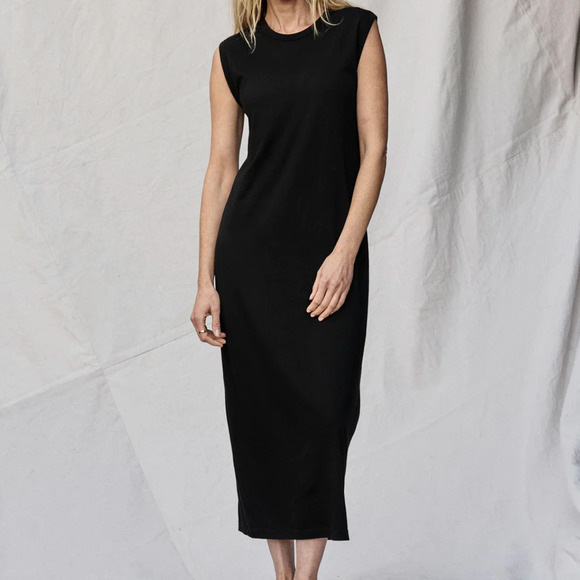 Buck Mason | Dresses | Sold Out Buck Mason Black Pima Muscle Tank Dress ...